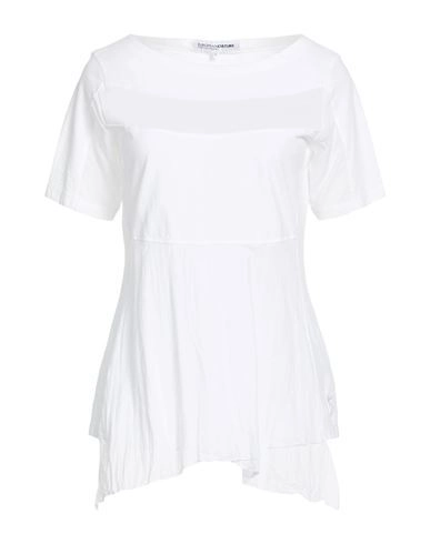 European Culture T-shirt Size Cotton, Viscose, Elastane - White