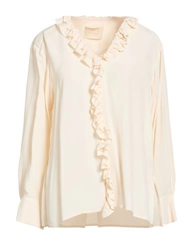 Momoni Top Cream Size Acetate, Silk