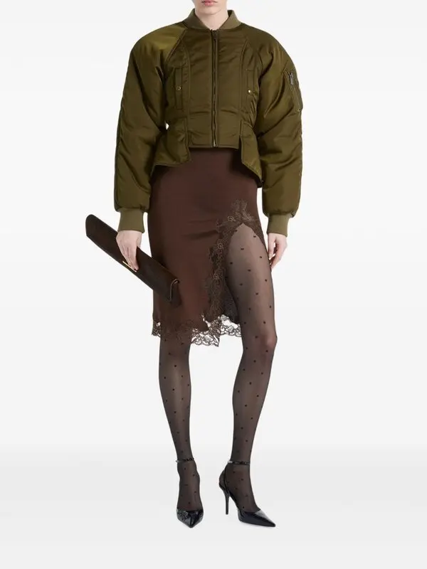 Balmain Nylon Bomber Jacket