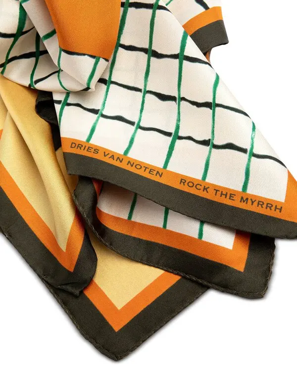 Dries Van Noten Foulard Rock The Myrrh