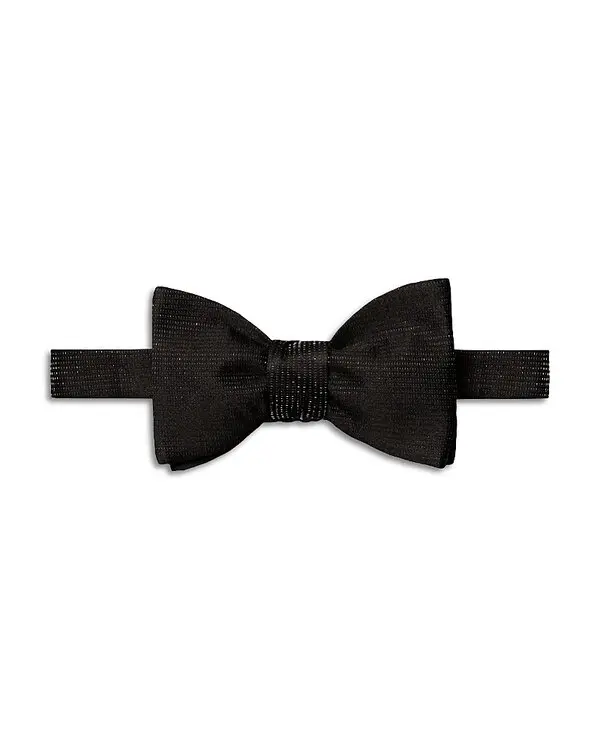 Eton Micro Woven Silk Bow Tie Pre-tied