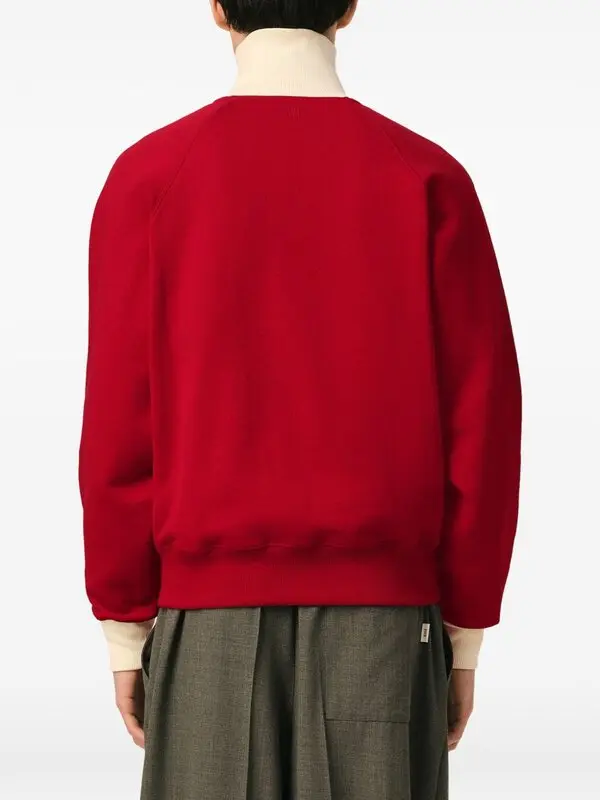 AMI Paris De Coeur Zipped Sweatshirt