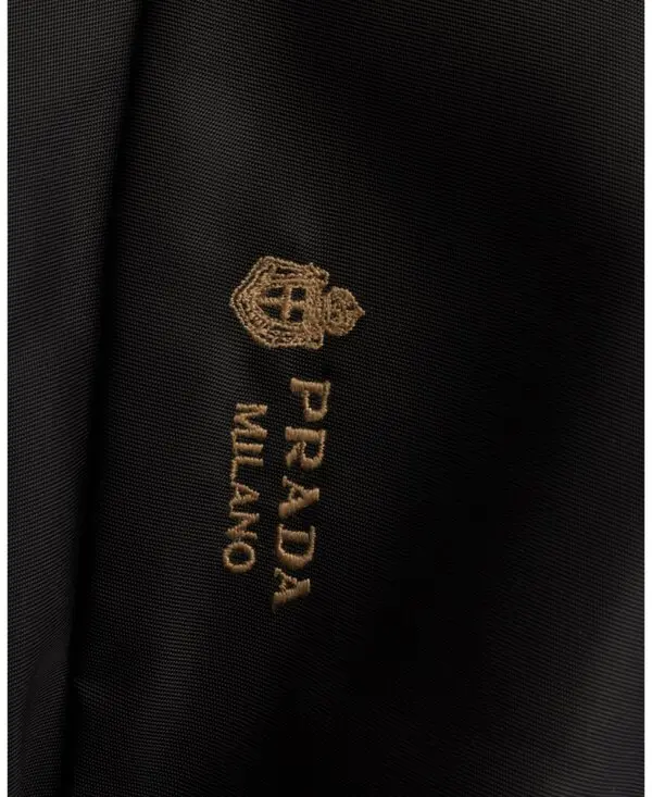 Prada Reversible Re-nylon And Camel-hair Bucket Hat