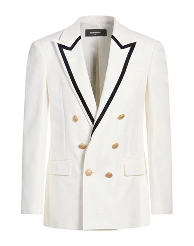 Dsquared2 Blazer Size Cotton, Silk - White