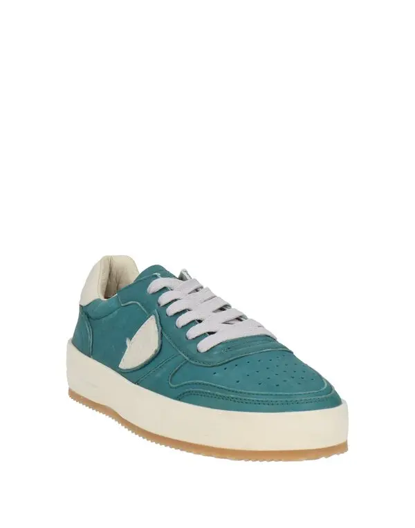Philippe Model Sneakers Deep Teal Size Leather