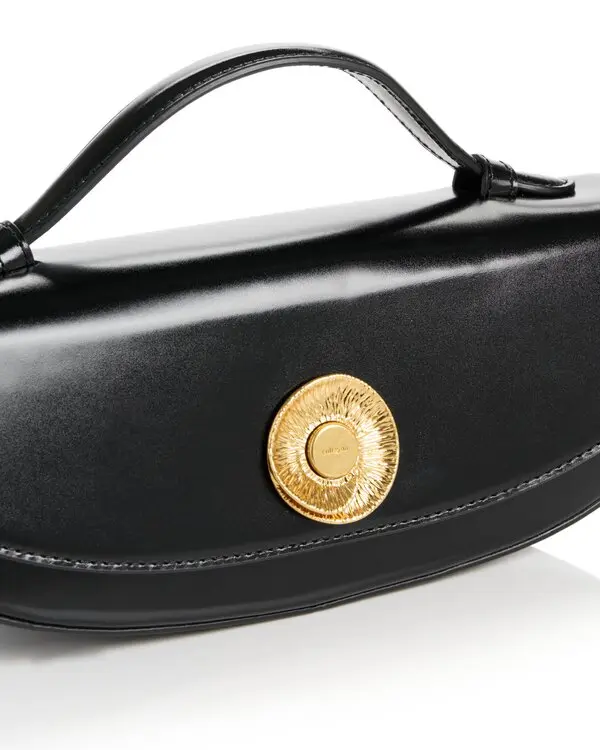 Cult Gaia Ren Leather Top Handle Bag