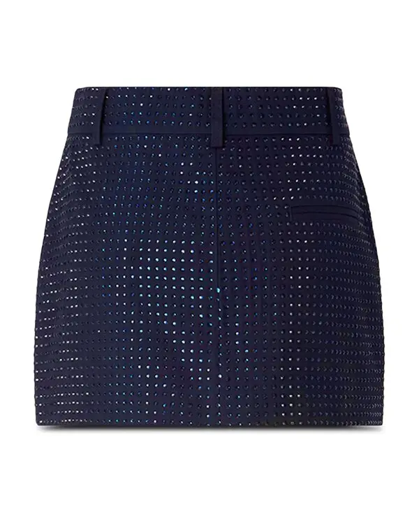 Pinko Soave Embellished Mini Skirt