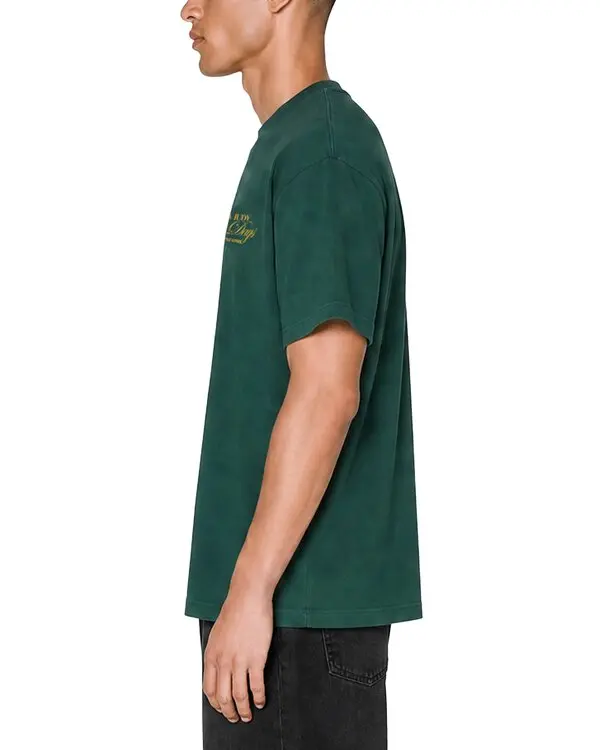 NANA JUDY Relaxed Fit Manoir Graphic Tee - Emerald