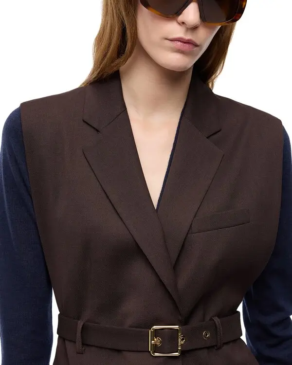 Pinko Nuraqus Belted Gilet