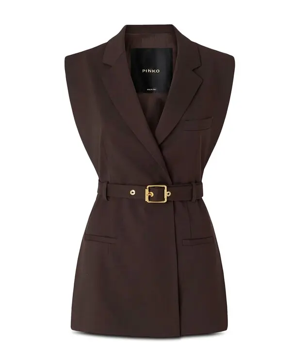 Pinko Nuraqus Belted Gilet