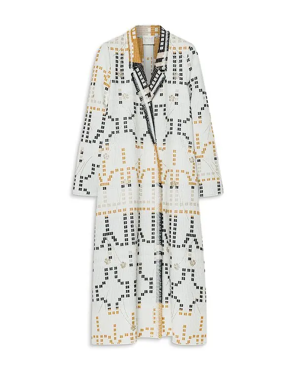FORTE_FORTE Samarcanda Jacquard Long Coat