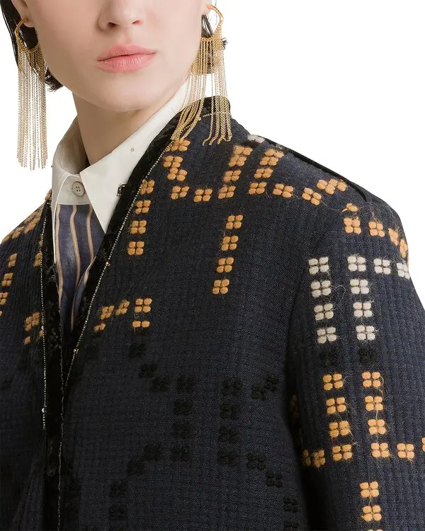 FORTE_FORTE Samarcanda Jacquard Blouson Jacket