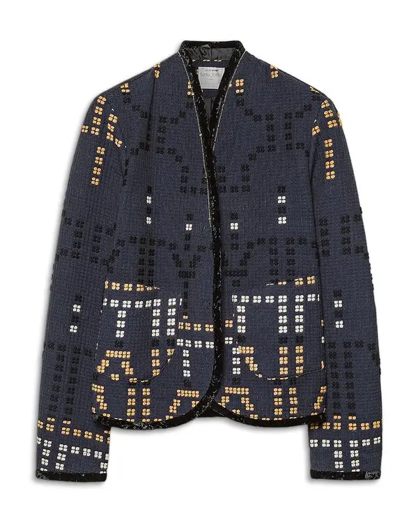 FORTE_FORTE Samarcanda Jacquard Blouson Jacket