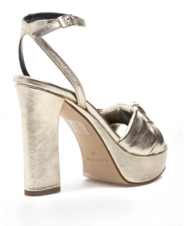 275 CENTRAL Miles Platform Sandal - Gold