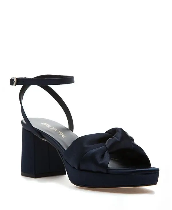 275 CENTRAL Malik Platform Sandal - Navy