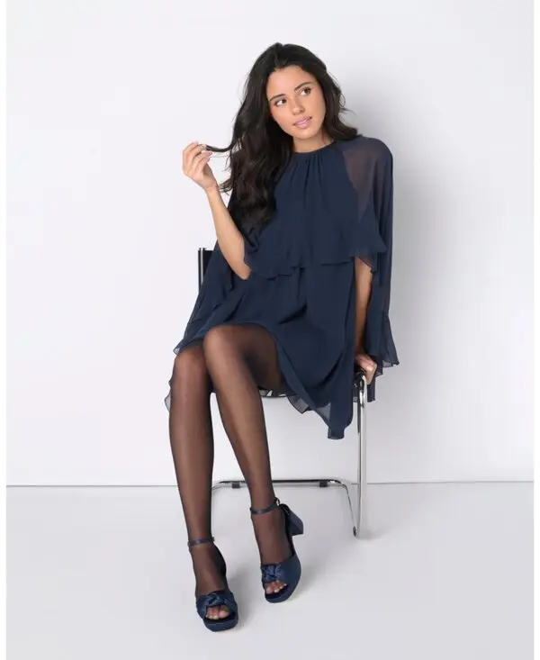 275 CENTRAL Malik Platform Sandal - Navy