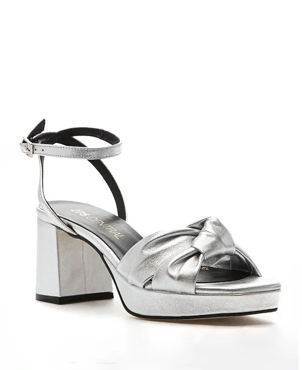 275 CENTRAL Malik Platform Sandal - Silver