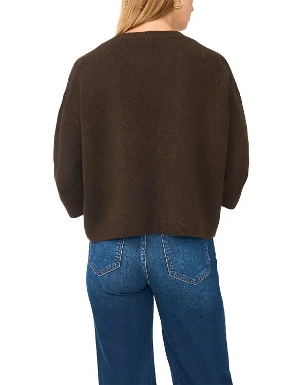 Vince Camuto Crewneck Sweater - Chocolate