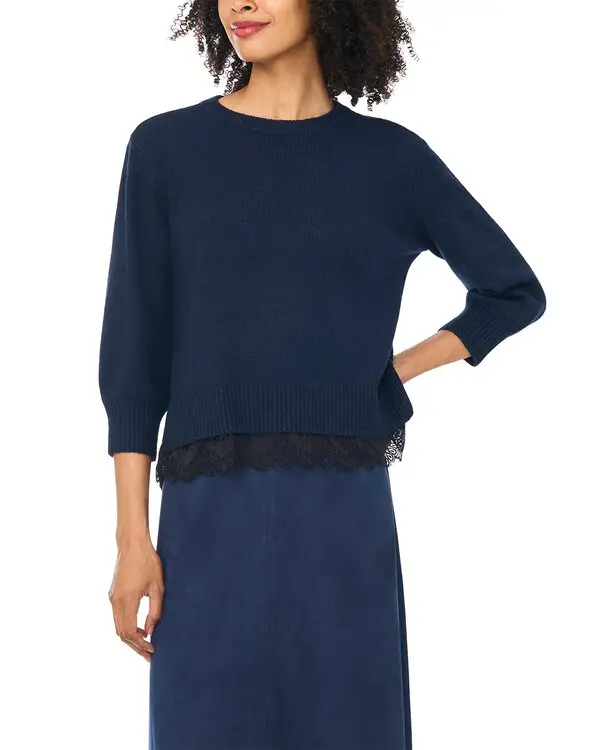 Vince Camuto Crewneck Sweater - Classic Navy