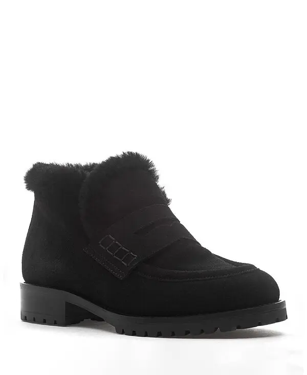 275 CENTRAL Zelia Fur Weatherproof Boot - Black