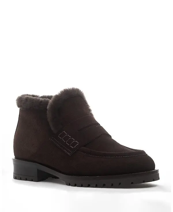 275 CENTRAL Zelia Fur Weatherproof Boot - Brown
