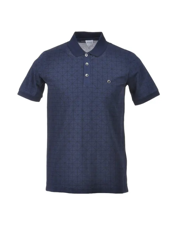Emporio Armani Polo Shirt Midnight Size Cotton
