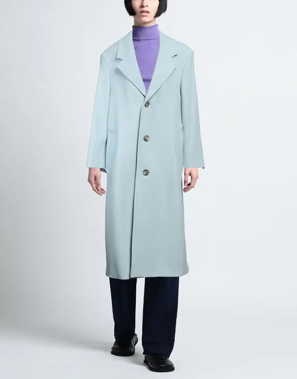 AMI Paris Coat Pastel Size Virgin Wool, Polyamide
