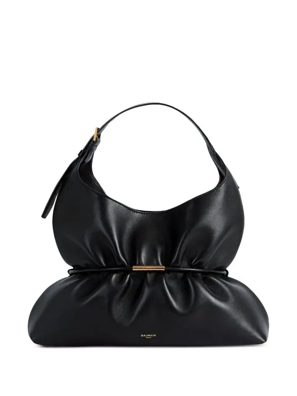 Balmain Sphynx Medium Leather Handbag