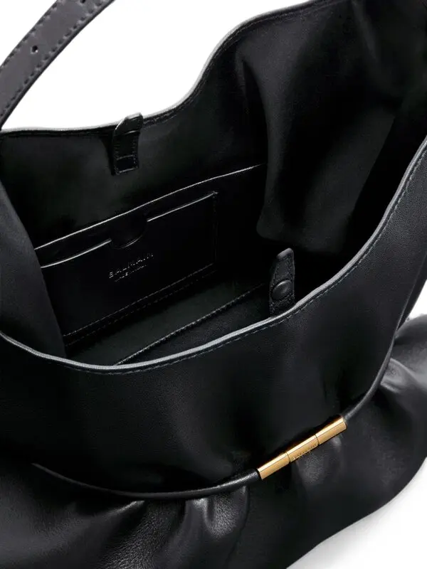 Balmain Sphynx Medium Leather Handbag