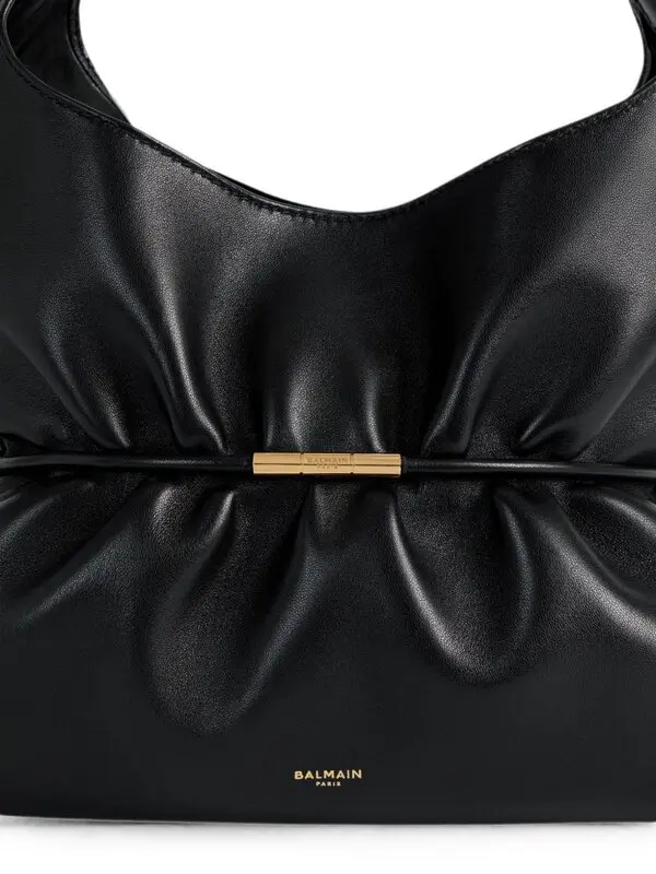 Balmain Sphynx Medium Leather Handbag