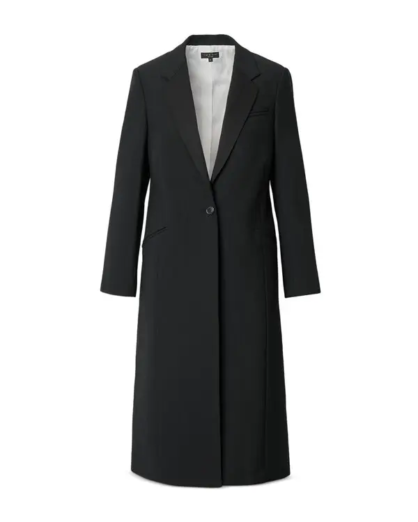 Rag & Bone Goldie Notched Collar Coat