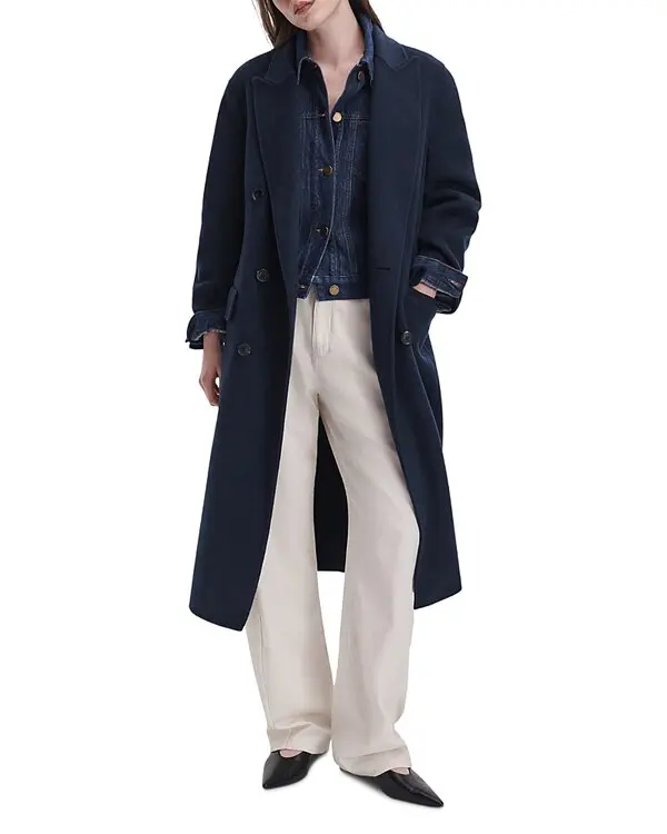 Rag & Bone Vasso Double Breasted Wool Walker Coat