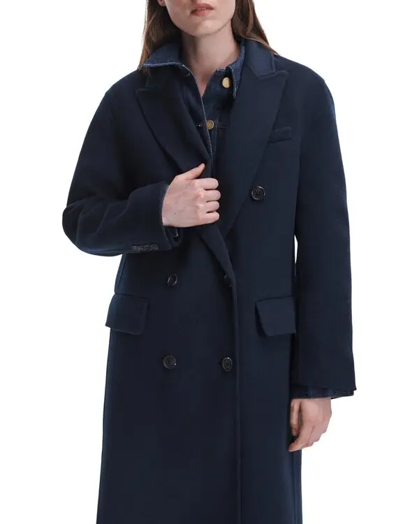 Rag & Bone Vasso Double Breasted Wool Walker Coat