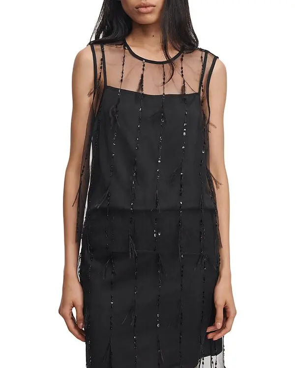 Rag & Bone Geena Embellished Tank