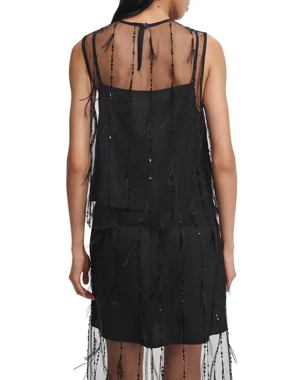 Rag & Bone Geena Embellished Tank