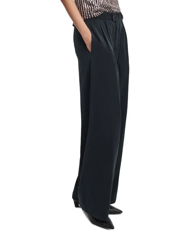 Rag & Bone Shania Pleated Wide Leg Pants