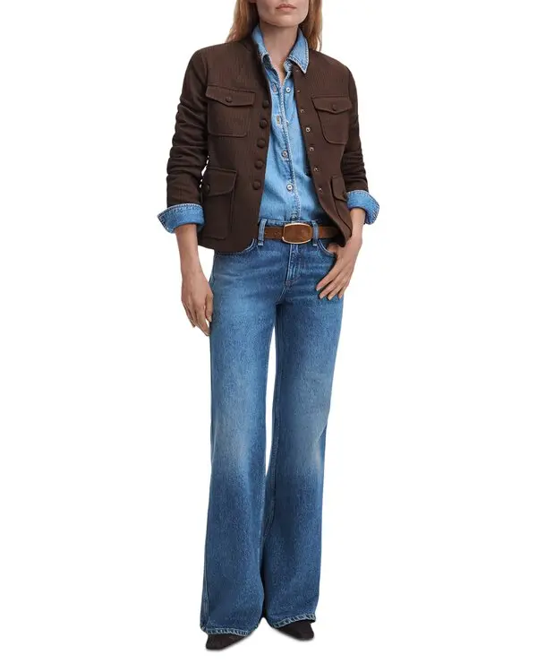 Rag & Bone Mercer Ponte Jacquard Blazer
