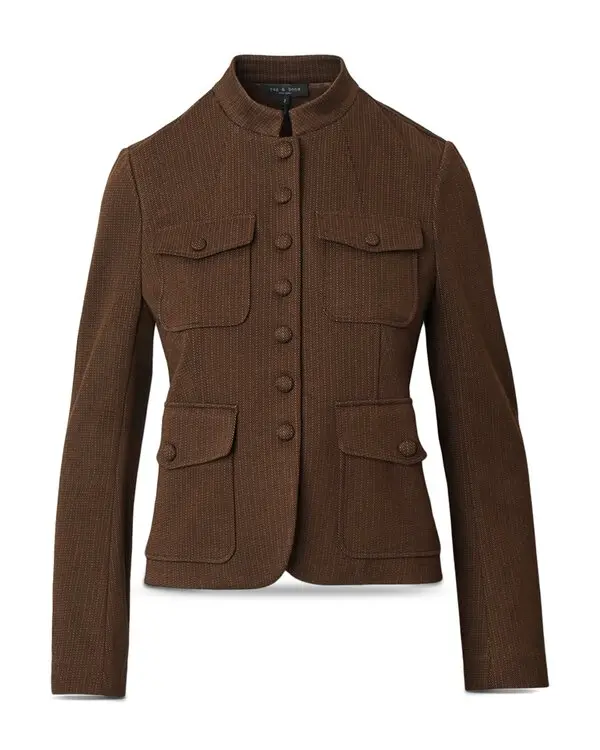 Rag & Bone Mercer Ponte Jacquard Blazer