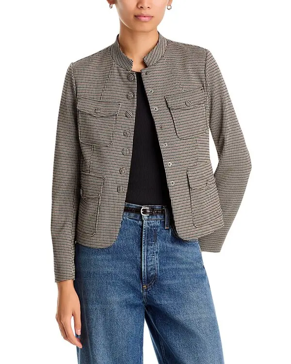 Rag & Bone Mercer Ponte Jacquard Blazer