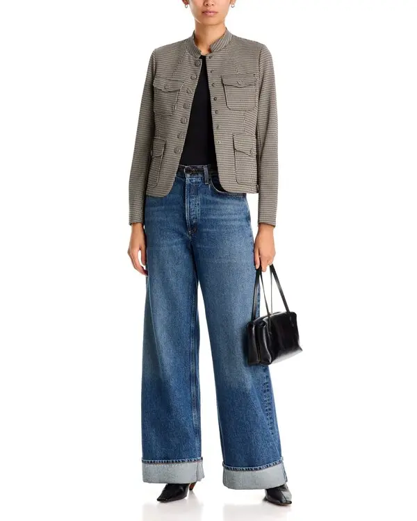 Rag & Bone Mercer Ponte Jacquard Blazer