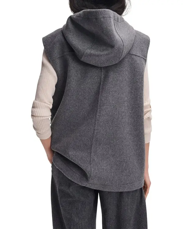 Rag & Bone Valerie Wool & Cashmere Blend Hooded Vest