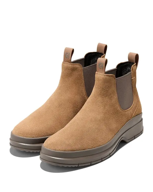 Cole Haan Windham Grand Suede Waterproof Chelsea Boots