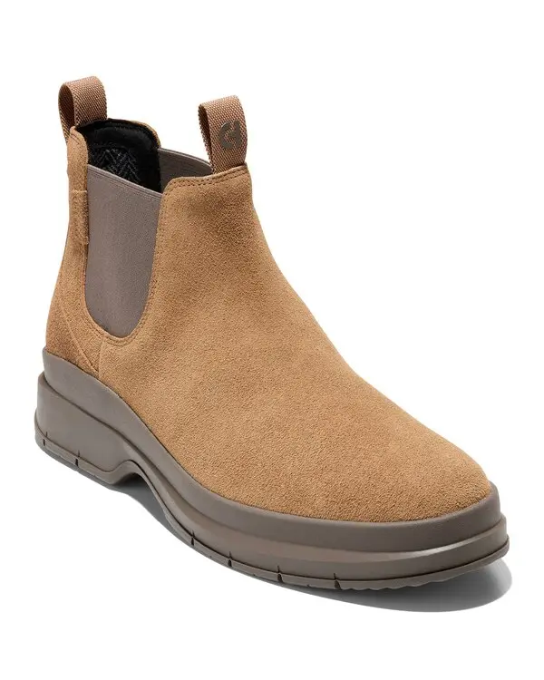Cole Haan Windham Grand Suede Waterproof Chelsea Boots