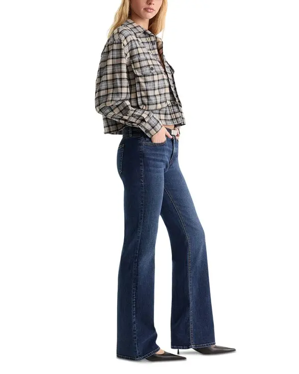 Good American Low Rise Bootcut Jeans