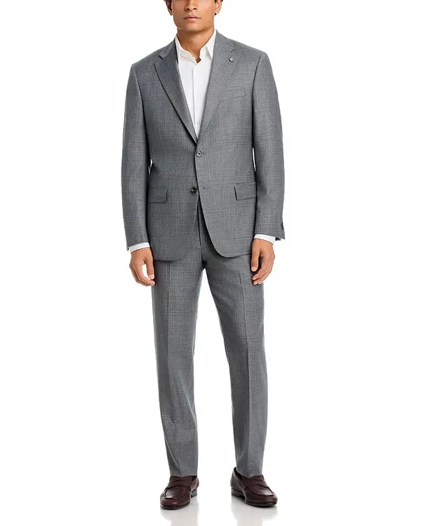 Hart Schaffner Marx New York Fit Graph Check Wool Suit