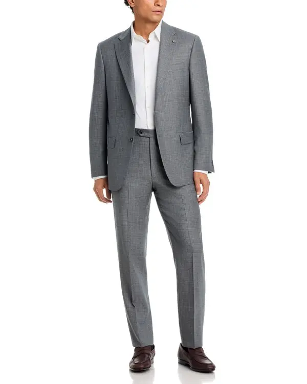 Hart Schaffner Marx New York Fit Graph Check Wool Suit