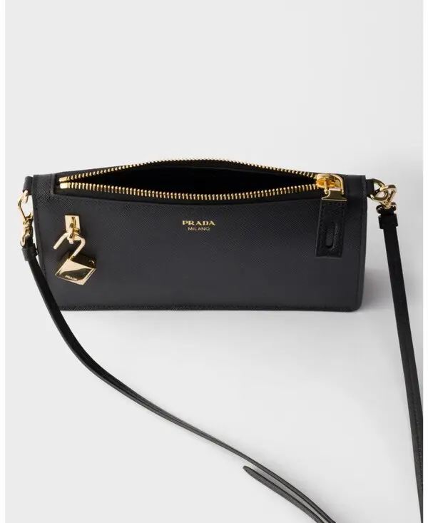 Prada Saffiano Leather Smartphone Pouch