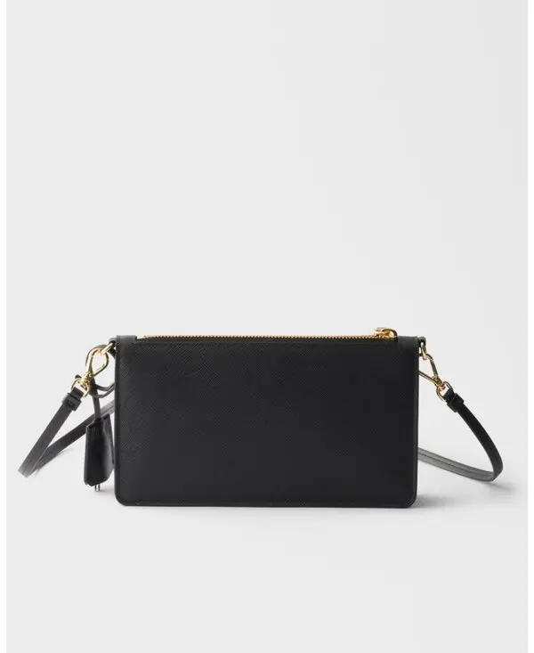 Prada Saffiano Leather Smartphone Pouch