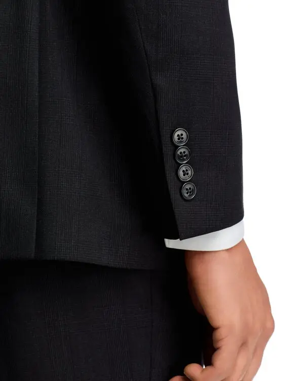Hart Schaffner Marx New York Fit Tonal Plaid Wool Suit