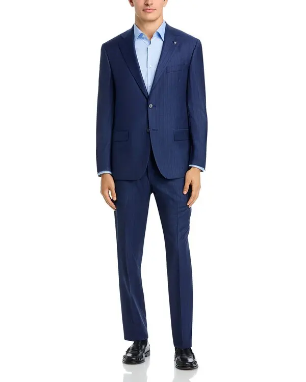 Hart Schaffner Marx New York Fit Tonal Stripe Wool Blend Suit